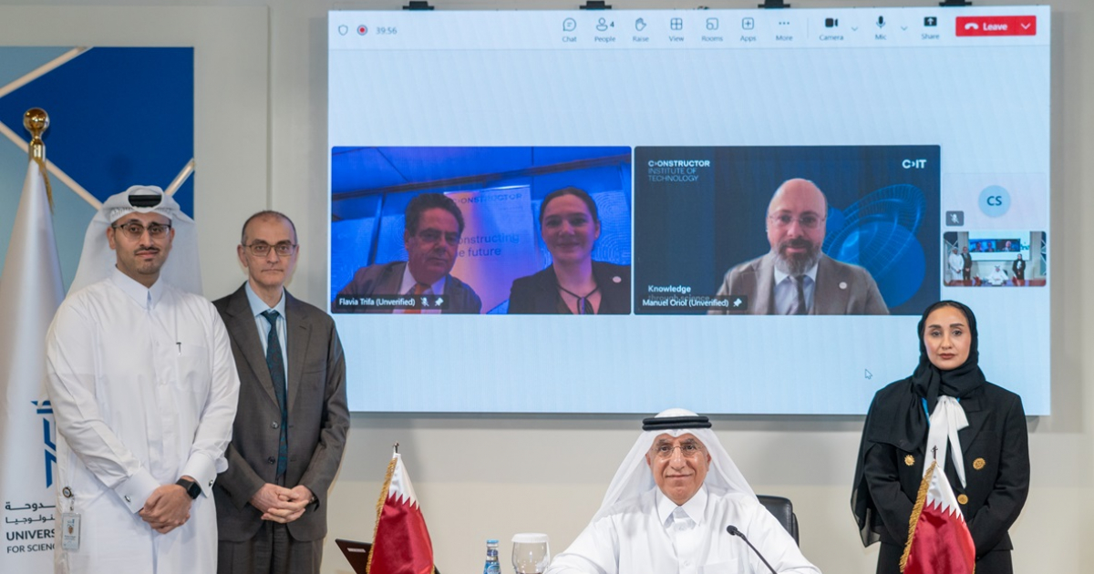 MoU with Constructor Institute of Technology, Switzerland to Enhance Academic Collaboration | UDST